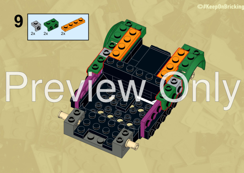 LEGO MOC 76925 Cargo Van by Keep On Bricking | Rebrickable - Build with ...