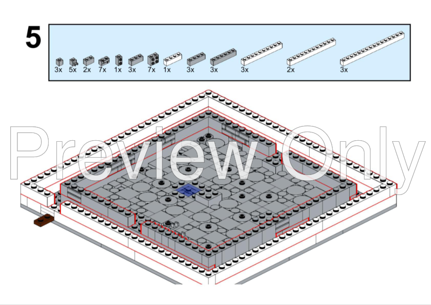 LEGO MOC Nebakov Castle by brickinger_ | Rebrickable - Build with LEGO