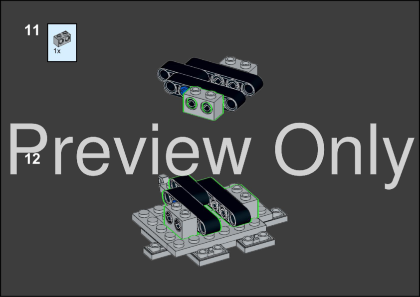 LEGO MOC TIE Reaper Attack Lander by Ant0noo | Rebrickable - Build with ...