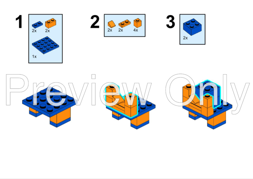 LEGO MOC Son Goku Dragon Ball Z BrickHeadz by LP14 | Rebrickable ...