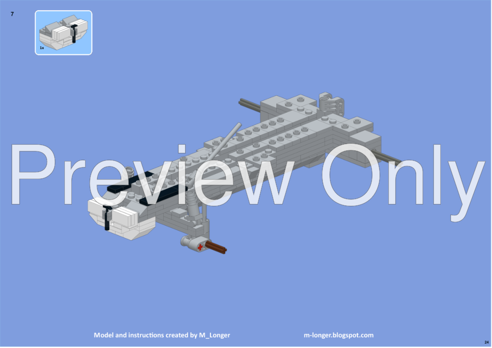 LEGO MOC Ursus 912 - Red version by M_longer | Rebrickable - Build with ...