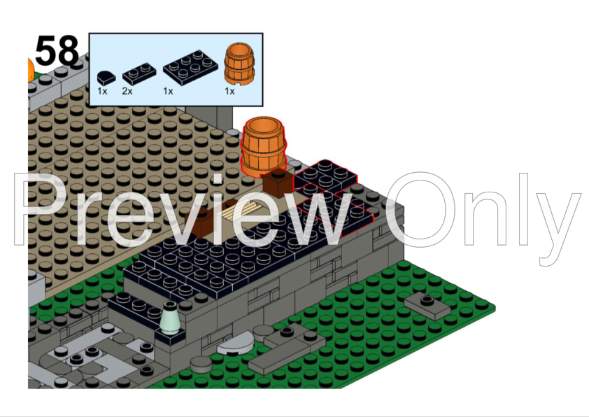 LEGO MOC Medieval Town Square Modular 10332 by EliOriginal ...