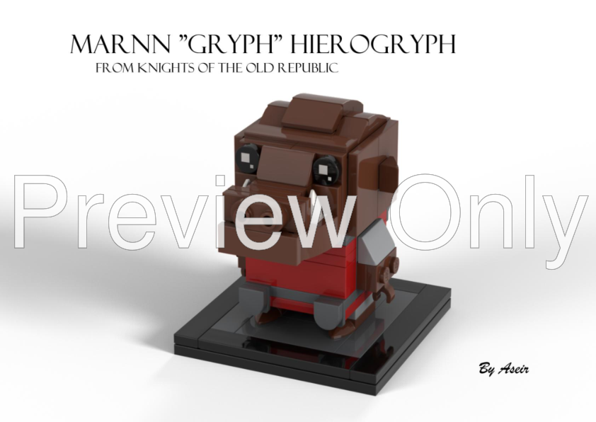 LEGO MOC Marnn "Gryph" Hierogryph (KOTOR) by Aseir | Rebrickable ...