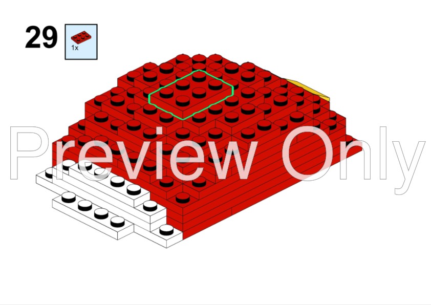 LEGO MOC Cheep Cheep by KraftyKoopa | Rebrickable - Build with LEGO