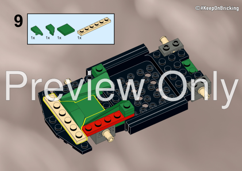 LEGO MOC 76925 Pickup & Air Scooter by Keep On Bricking | Rebrickable ...