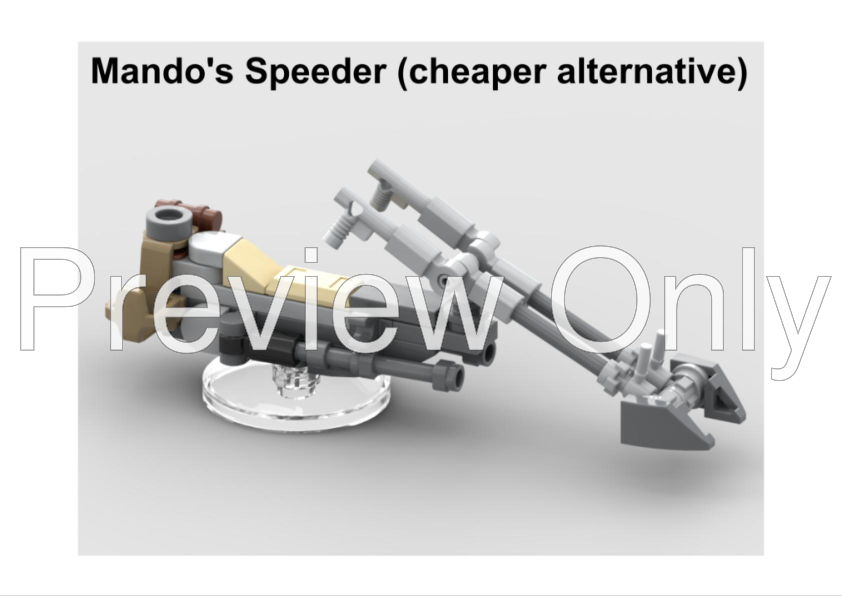 LEGO MOC 75331 Razor Crest modified by aachthor | Rebrickable - Build ...