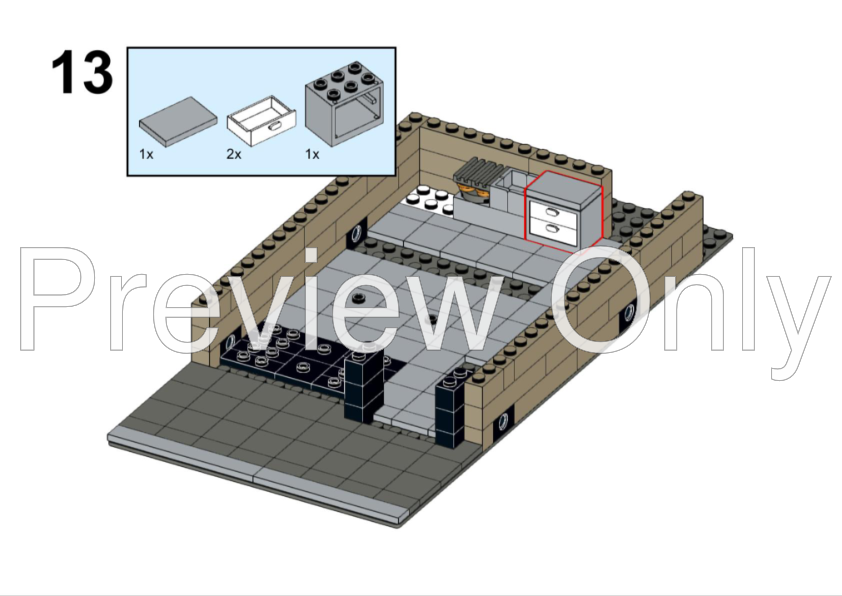 Lego Moc Modular Burger King By Mexwhite Rebrickable Build With Lego