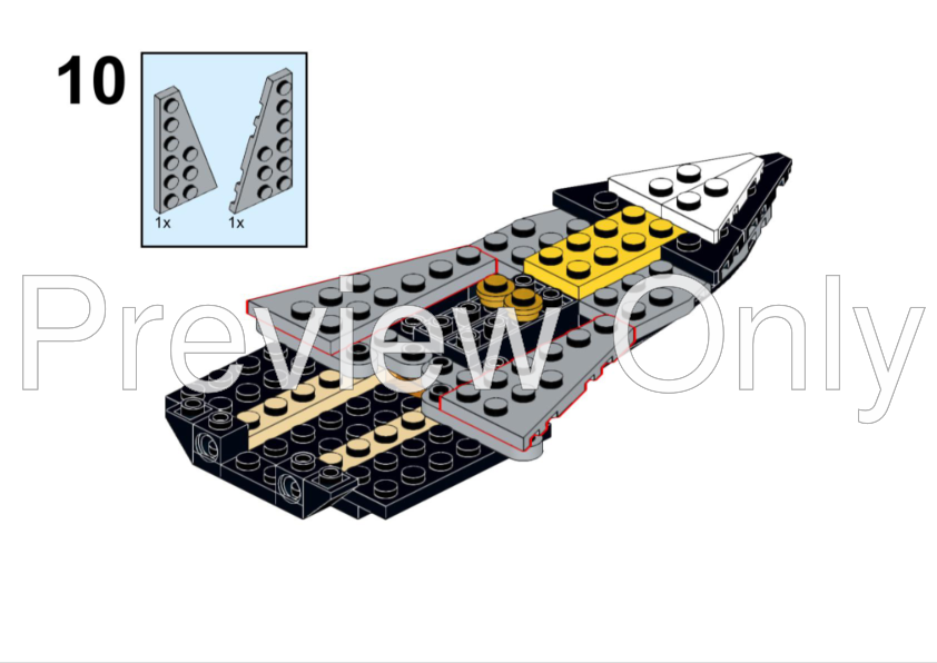 Lego Moc 3 In 1 Alternate Builds Bundle 2 X 60430 Interstellar