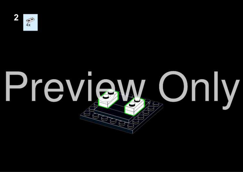 LEGO MOC Captain Howzer Brickheadz by Ant0noo | Rebrickable - Build ...