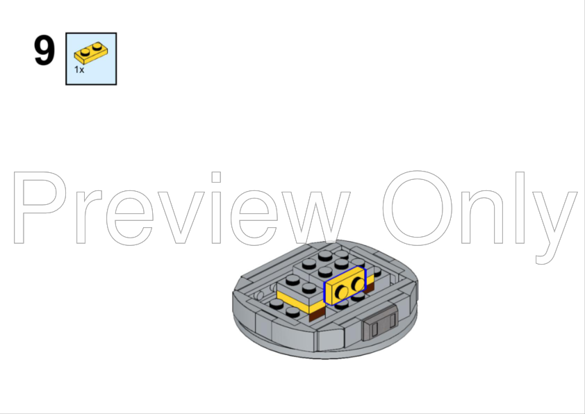 LEGO MOC-184649 Blast Turret by laefg | Rebrickable - Build with LEGO