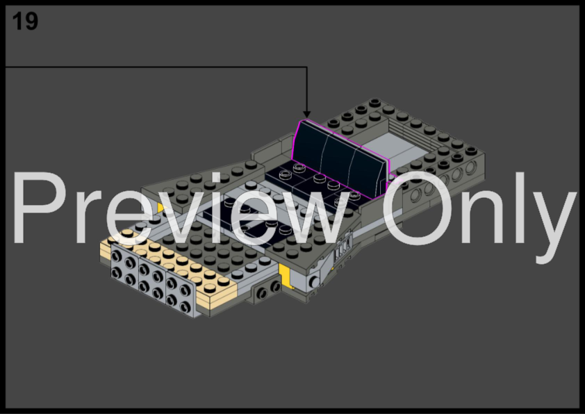 LEGO MOC Gian-221 Heavy Patrol Speeder by hautti5 | Rebrickable - Build ...