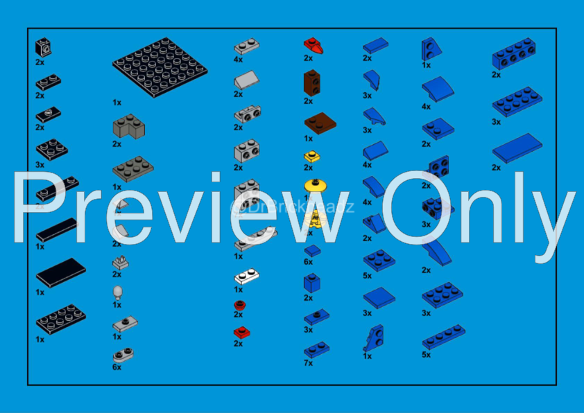 LEGO MOC Metal Sonic (Sonic the Hedghehog) Brickheadz Instructions by ...