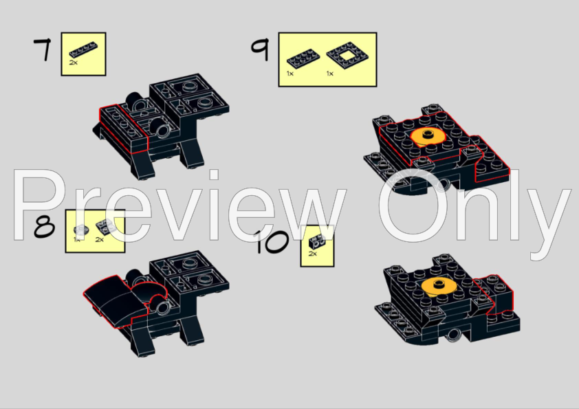 LEGO MOC Cabover Ultraliner by owstin | Rebrickable - Build with LEGO