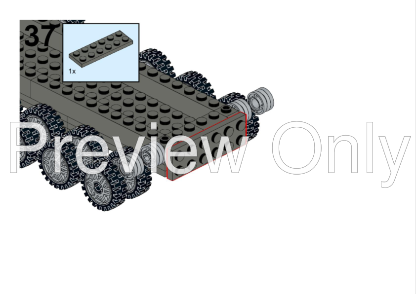 Lego Moc Leopard 2a7av By Lucaloveutah Rebrickable Build With Lego