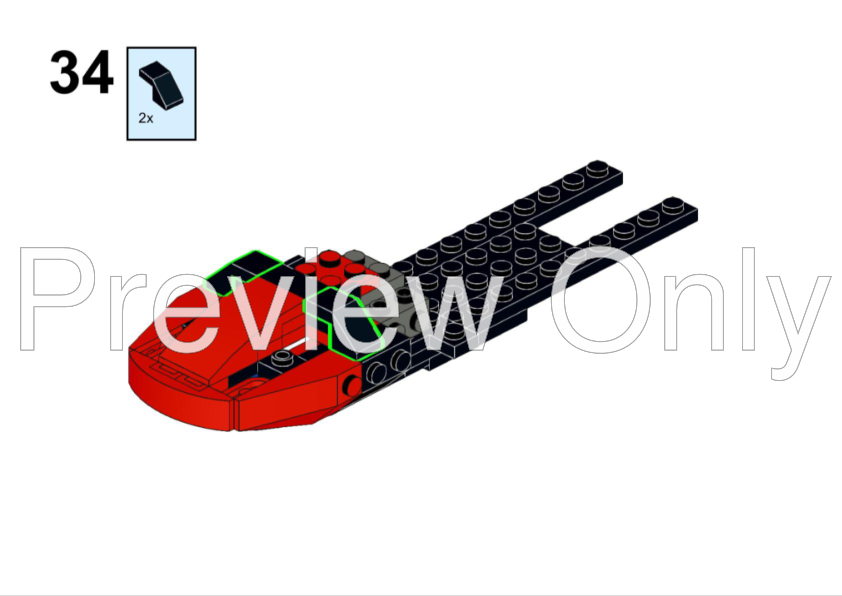 LEGO MOC MOCturnal AIRWOLF series: REDWOLF by MOCturnal | Rebrickable ...