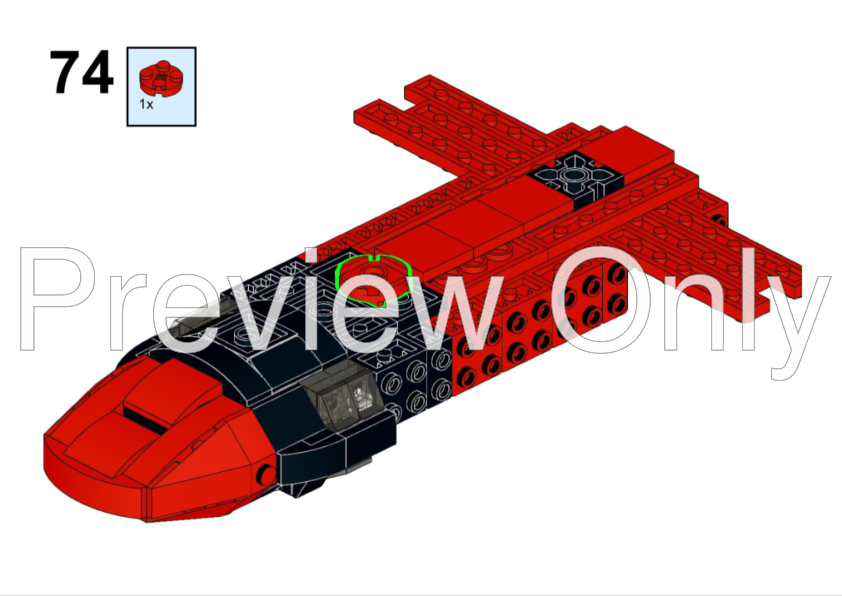 LEGO MOC MOCturnal AIRWOLF series: REDWOLF by MOCturnal | Rebrickable ...