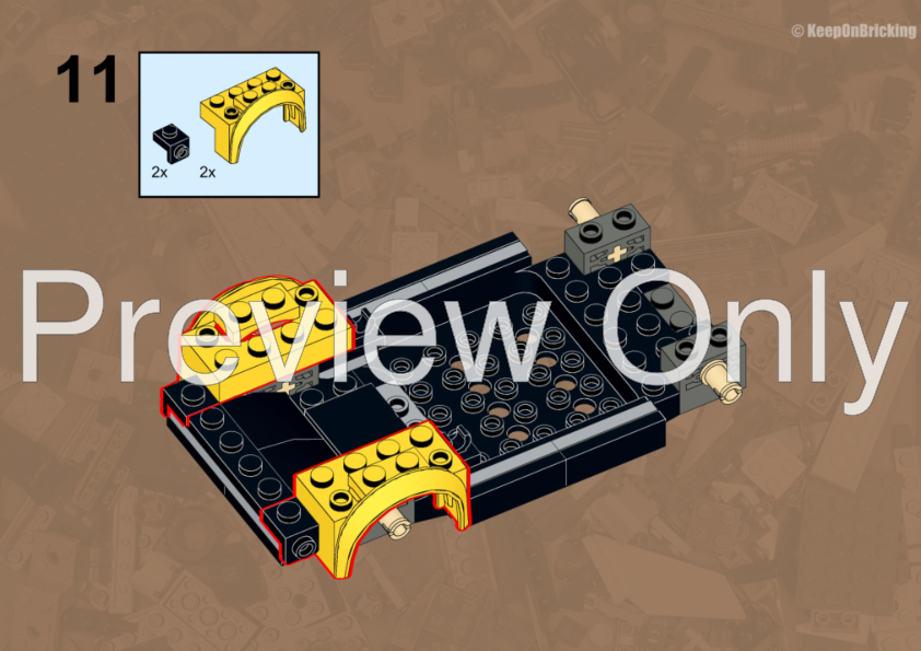 Lego Moc 76924 Speed Pickup By Keep On Bricking Rebrickable Build