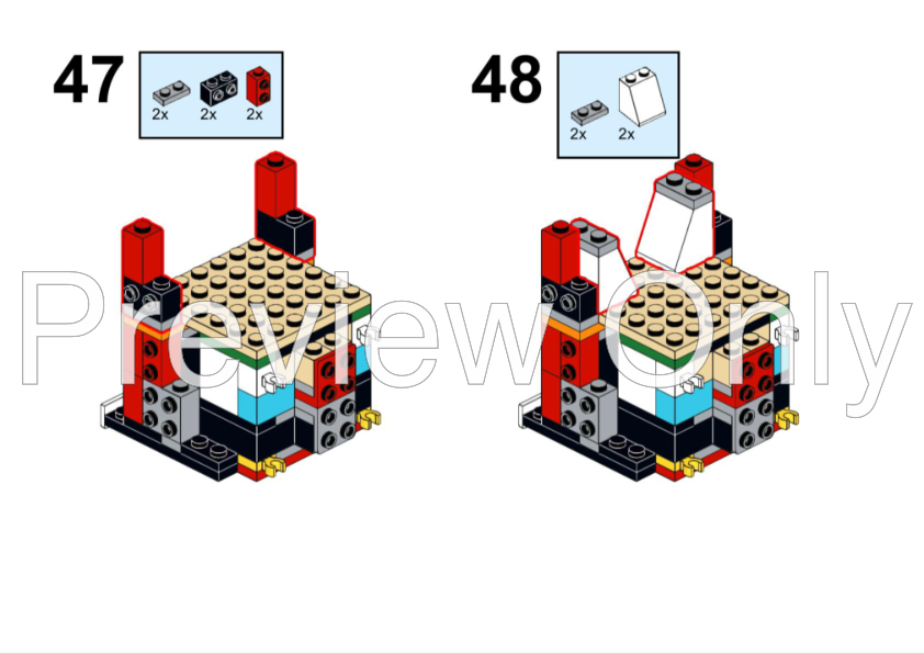 LEGO MOC Helmet Custom Mando Zig by Alex_BricKartuss | Rebrickable ...