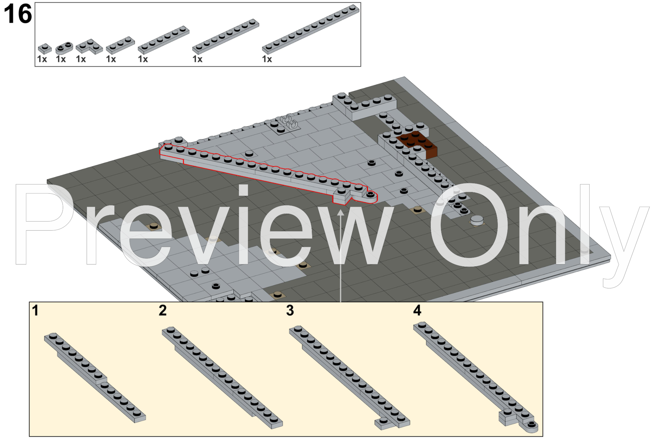 LEGO MOC Flatiron by BrickAtive | Rebrickable - Build with LEGO