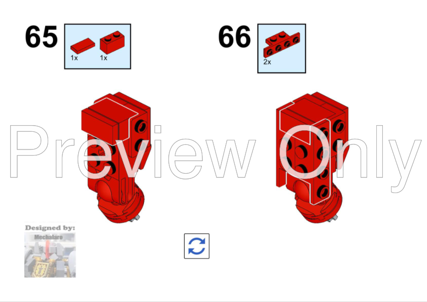 LEGO MOC Kai's Red Mech Dragon by Mechalaro | Rebrickable - Build with LEGO