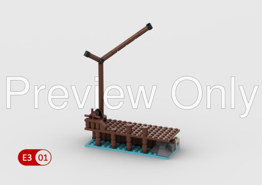 LEGO MOC Pirate Island Bay - Harbor Extension (incl. Smith, Storage ...