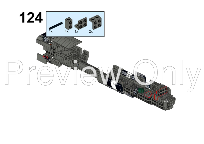 LEGO MOC B-26 maurauder by LucaLoveUtah | Rebrickable - Build with LEGO