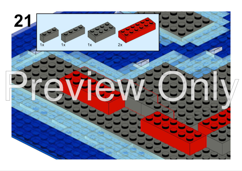 LEGO MOC Shiny cave island by LucSoleBricks | Rebrickable - Build with LEGO