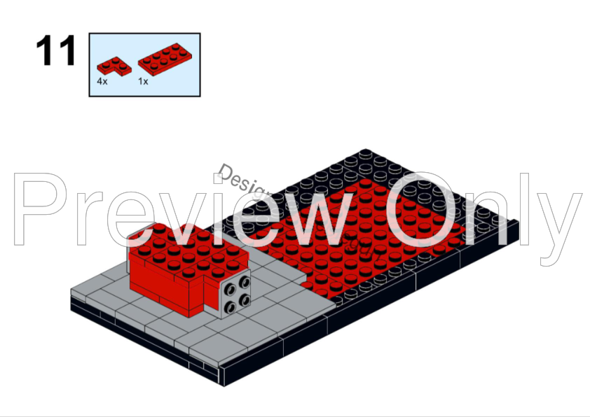 LEGO MOC Lotte World Shopping Mall by leblegun | Rebrickable - Build ...