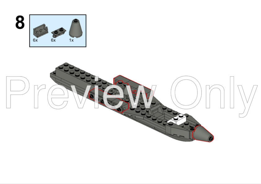 LEGO MOC F-35B Lightning II by Sean.1 | Rebrickable - Build with LEGO