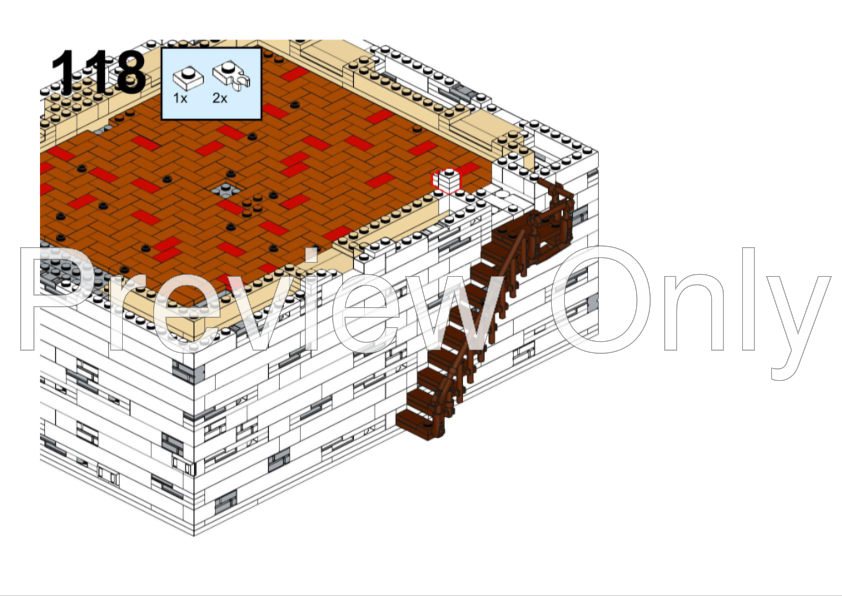 LEGO MOC Fortified House MOC by brickinger_ | Rebrickable - Build with LEGO