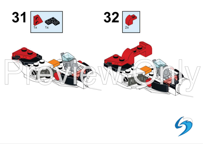 Lego Moc Marcross Vf 1s Armed By Plugpak Rebrickable Build With Lego