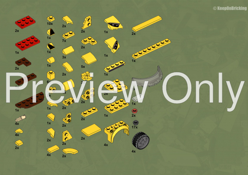 LEGO MOC 76924 Cargo Vehicle by Keep On Bricking | Rebrickable - Build ...