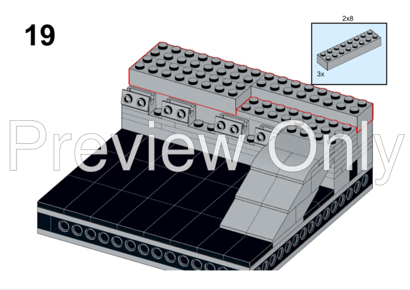 LEGO MOC Modular Hangar (Midi-Scale) - Modul 02 by Kai535 | Rebrickable ...