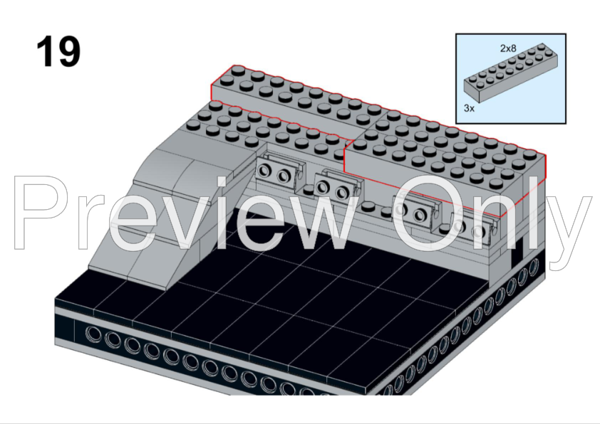 Lego Moc Modular Hangar Midi Scale Modul 02 By Kai535 Rebrickable