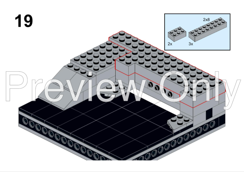 LEGO MOC Modular Hangar (Midi-Scale) - Modul 03 by Kai535 | Rebrickable ...