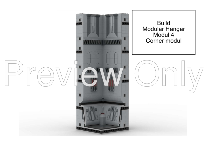 LEGO MOC Modular Hangar (Midi-Scale) - Modul 05 by Kai535 | Rebrickable ...