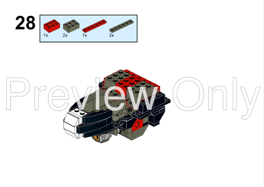 LEGO MOC Battletech Cougar by LoreOfMetal | Rebrickable - Build with LEGO