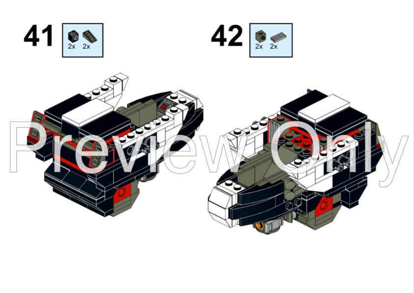 LEGO MOC Battletech Cougar by LoreOfMetal | Rebrickable - Build with LEGO