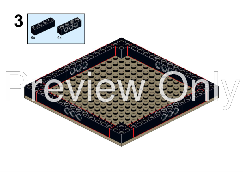 LEGO MOC Display for set 30663 - Space Hoverbike by gabizon ...