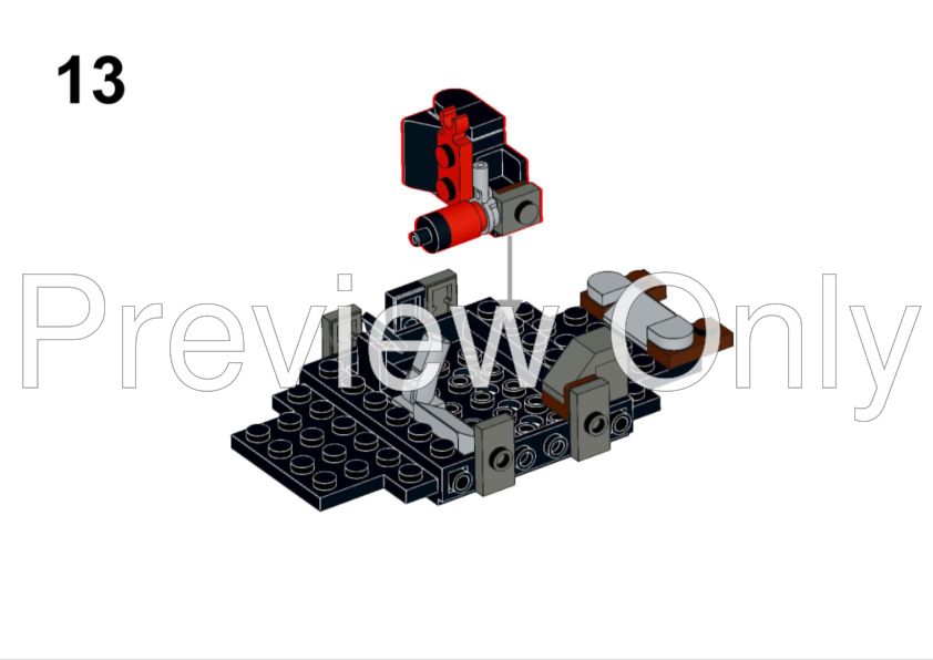 LEGO MOC-185809 toyota gt 86 /scion frs/subaru brz with 76912 by TSC ...