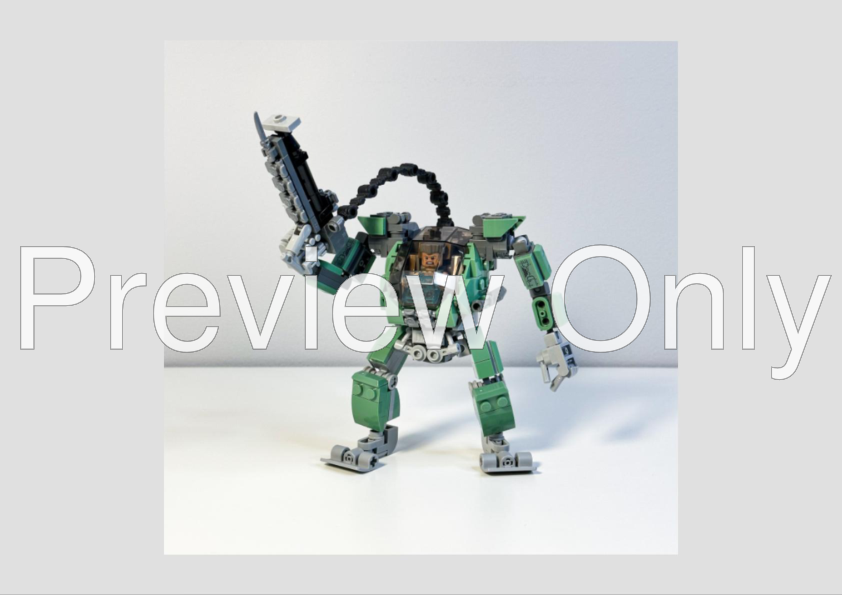 LEGO MOC Avatar AMP suit V3 by bobbacatmocs | Rebrickable - Build with LEGO