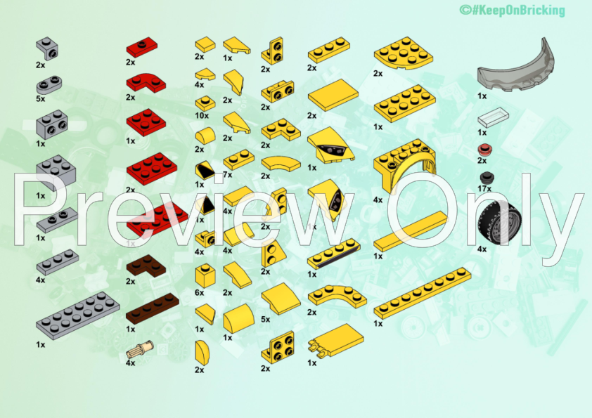 LEGO MOC-185831 76924 Miami Rider by Keep On Bricking | Rebrickable ...