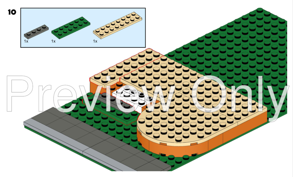 LEGO MOC Modular Castle Bed and Breakfast (Friends set 42638) by benbuildslego | Rebrickable ...