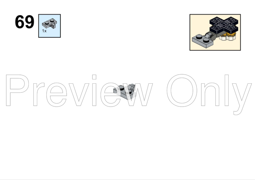 LEGO MOC Castle B&B Modular Alternate build of 42638 Bed & Breakfast by ...