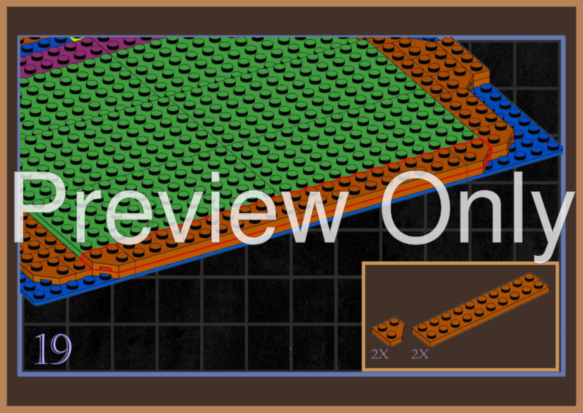 LEGO MOC The Legend of Zelda: A Link to the Past - Hyrule Castle Map by ...