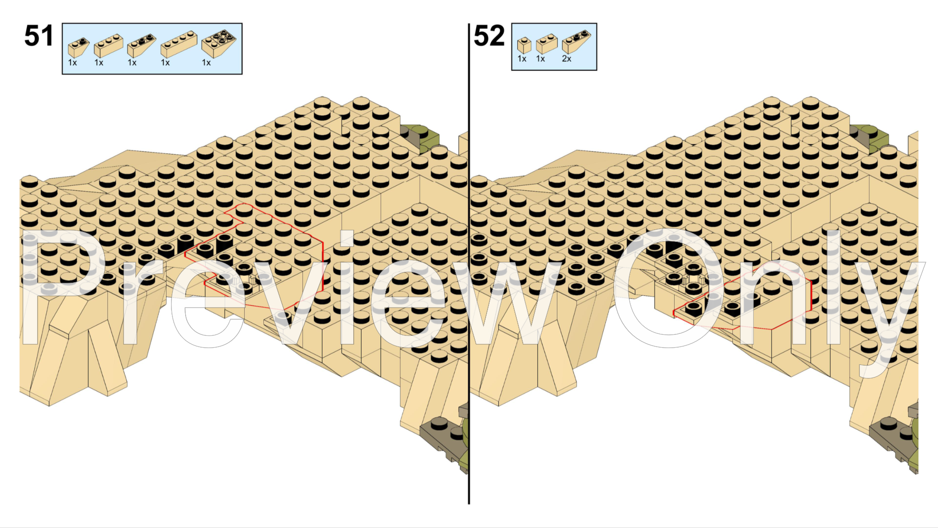 LEGO MOC Western Scenery by xiaowang | Rebrickable - Build with LEGO