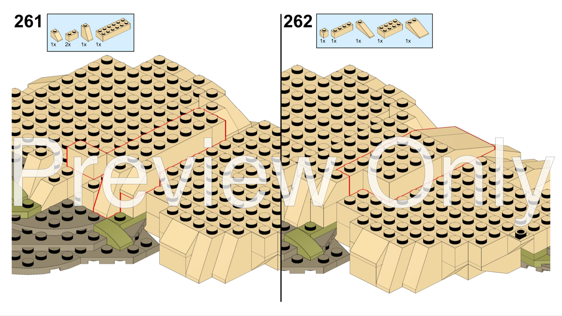 LEGO MOC Western Scenery by xiaowang | Rebrickable - Build with LEGO