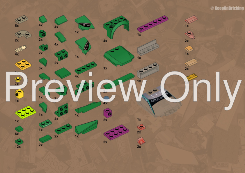 LEGO MOC 76925 Different Safety Car by Keep On Bricking | Rebrickable ...