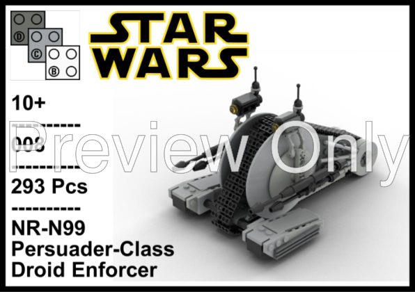 LEGO MOC NR-N99 Persuader-Class Droid Enforcer by Doctor_Creeps ...