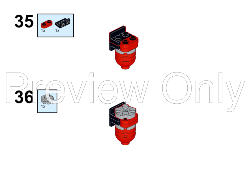 LEGO MOC X-17 Riot Control Mech Suit by Moc_Lobster | Rebrickable ...